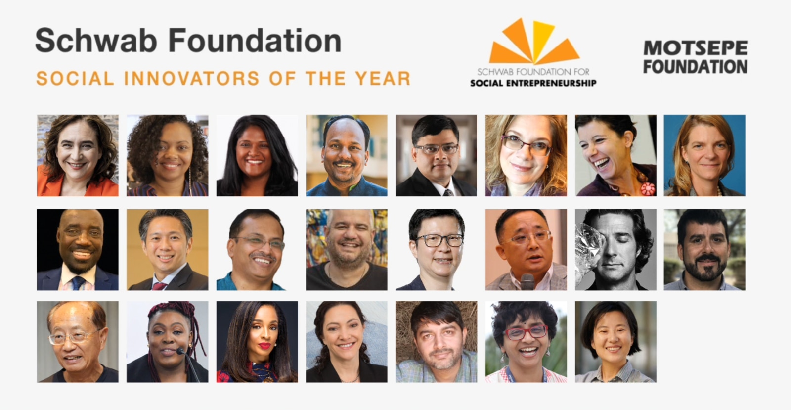 Meet the Schwab Foundation's 2020 Social Innovators of the Year | World ...