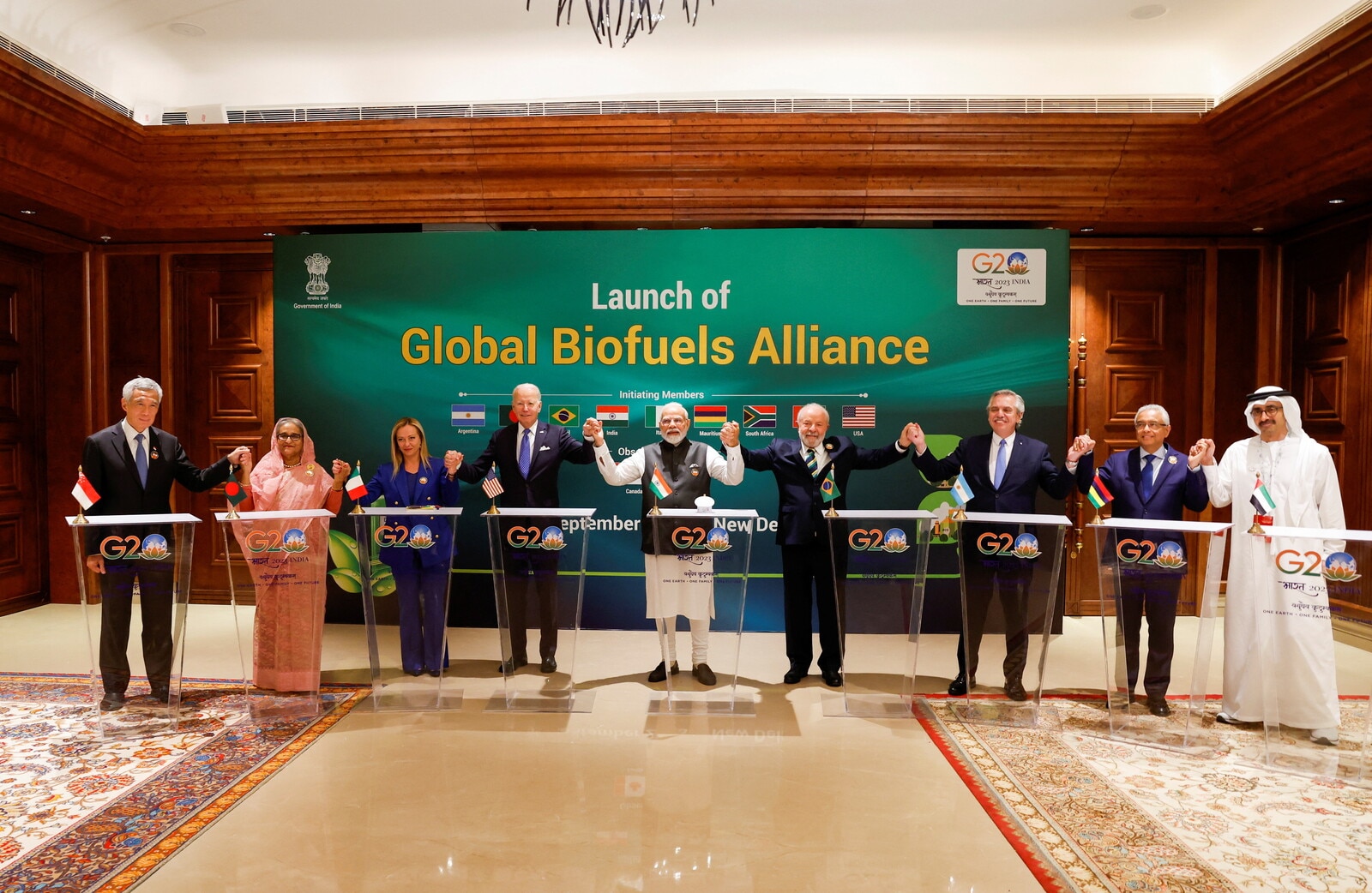 The Global Biofuel Alliance launched at the G20. What is it? | World ...