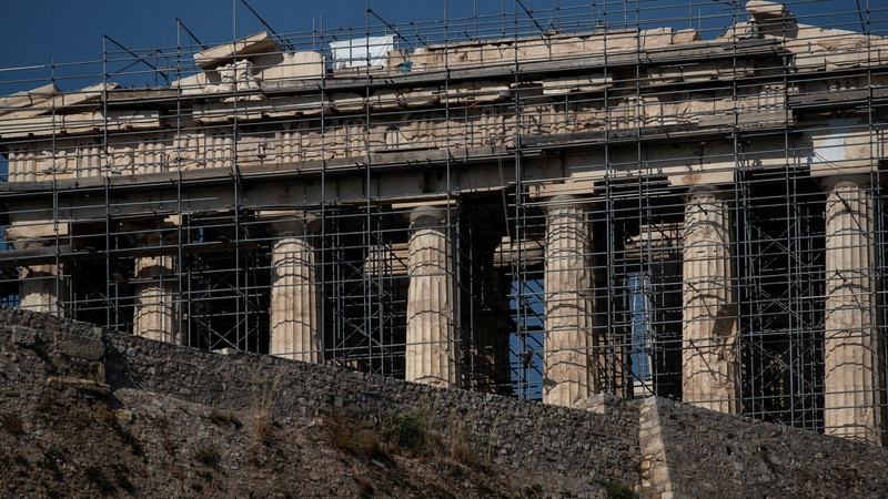 Air pollution, droughts and rains are washing away ancient Greek ...