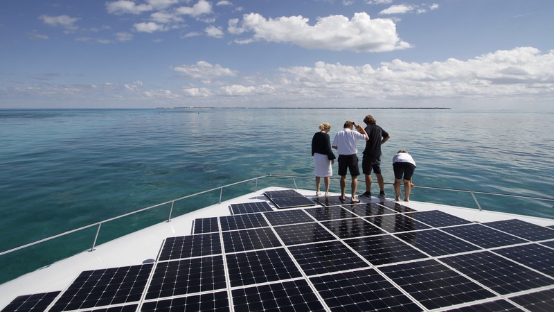 These solar sails are powering a cruise ship | World Economic Forum