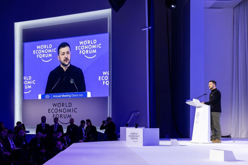 Davos 2025: Speech by Volodymyr Zelenskyy, Ukraine President | World ...