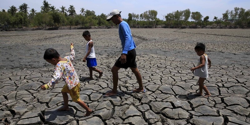 Children find themselves at climate change's sharp edge | World ...