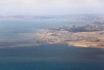 These pictures show how much the Caspian Sea is shrinking | World ...