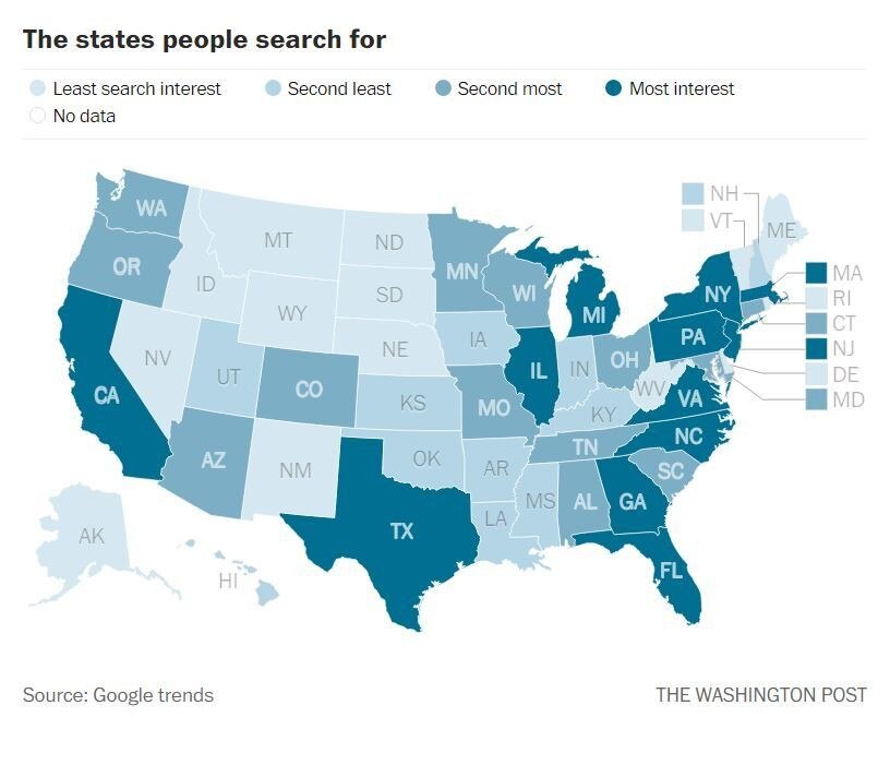 Which are the most interesting states in America? | World Economic Forum