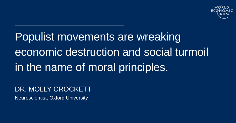 How populism taps into the human desire for punishment | World Economic ...