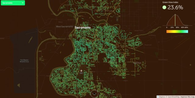 How green is your city? These maps compare green spaces around the ...