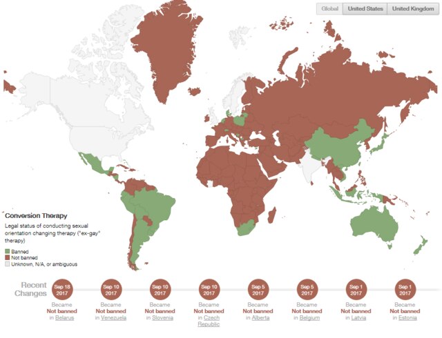 World Map Of Gay Rights