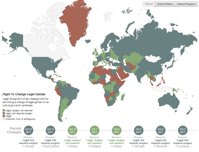 What you need to know about LGBT rights in 11 maps | World Economic Forum