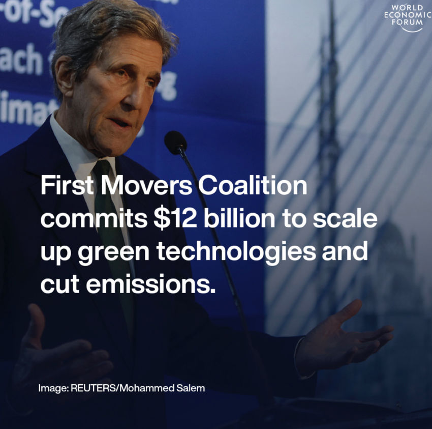 Media > First Movers Coalition | World Economic Forum
