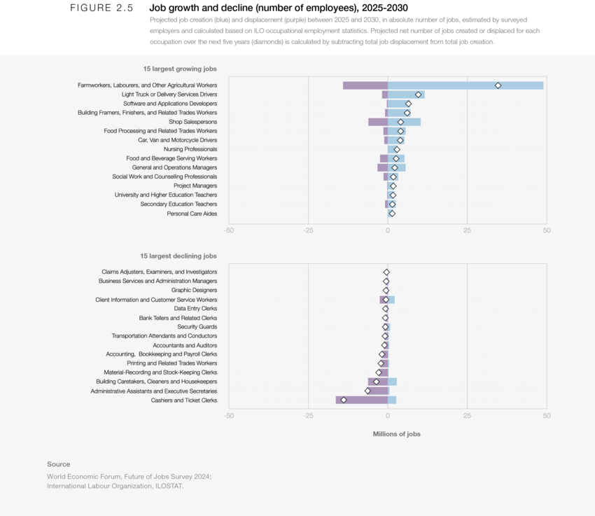 2. Jobs outlook - The Future of Jobs Report 2025 | World Economic Forum