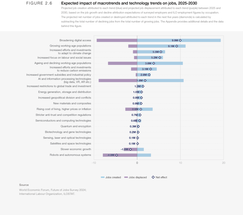 2. Jobs outlook - The Future of Jobs Report 2025 | World Economic Forum