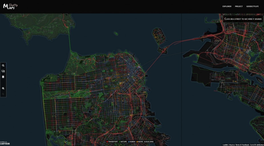 These maps reveal the sounds of our cities | World Economic Forum