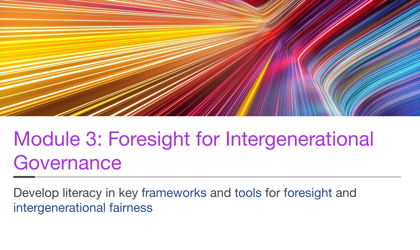 Global Foresight Network | Upskilling 50