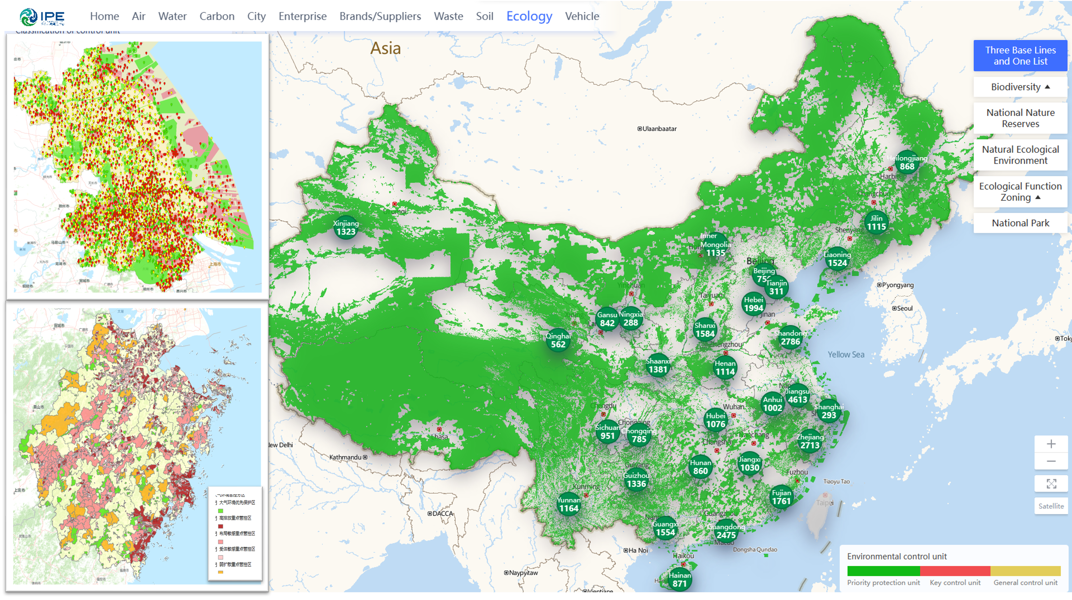 IPE Blue Map Database helps with more efficient green supply chain ...