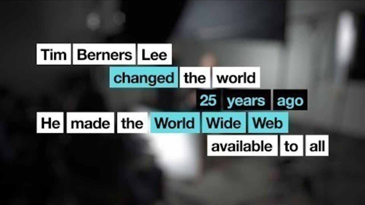 Tim Berners Lee changed the world 25 years ago | Tim Berners Lee ...
