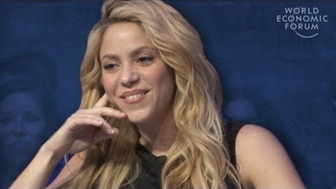 Shakira: They Said I Sang Like a Goat | World Economic Forum