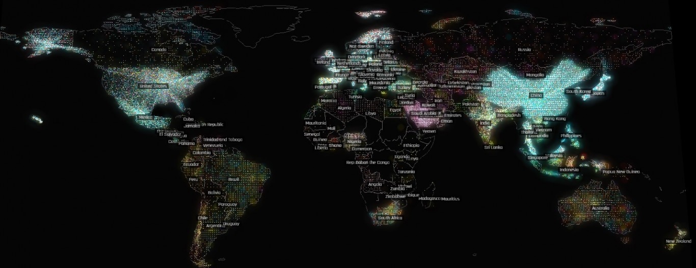 A new way of visualising world trade | World Economic Forum