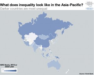 5 maps on the state of global inequality | World Economic Forum