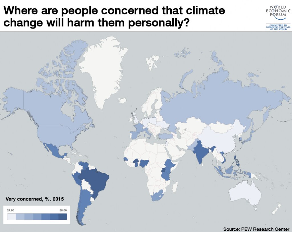 Who’s most – and least – concerned about how climate change will affect ...