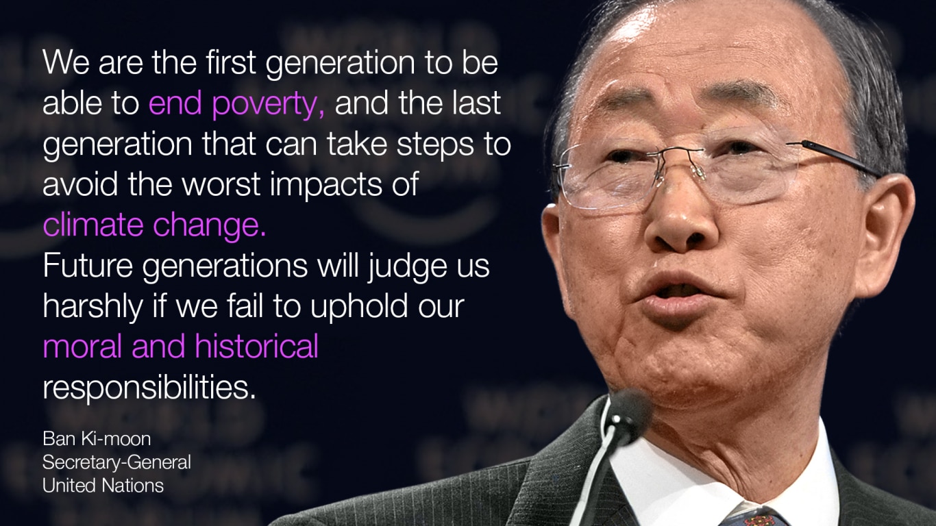 15 quotes on climate change by world leaders | World Economic Forum